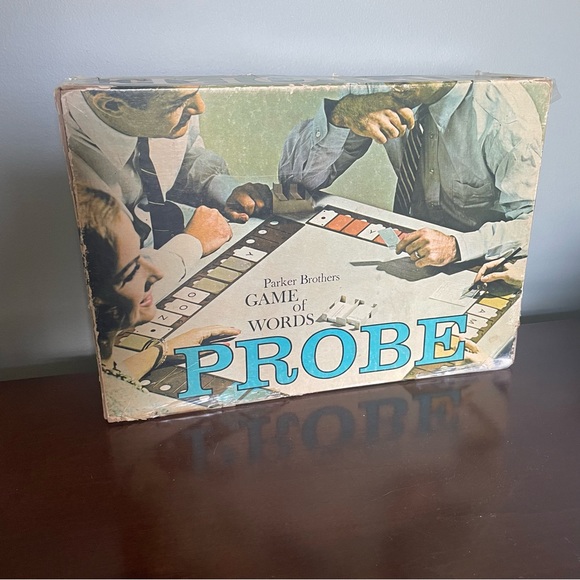 Vintage | Games | Vintage Probe Game Of Words Board Game | Poshmark